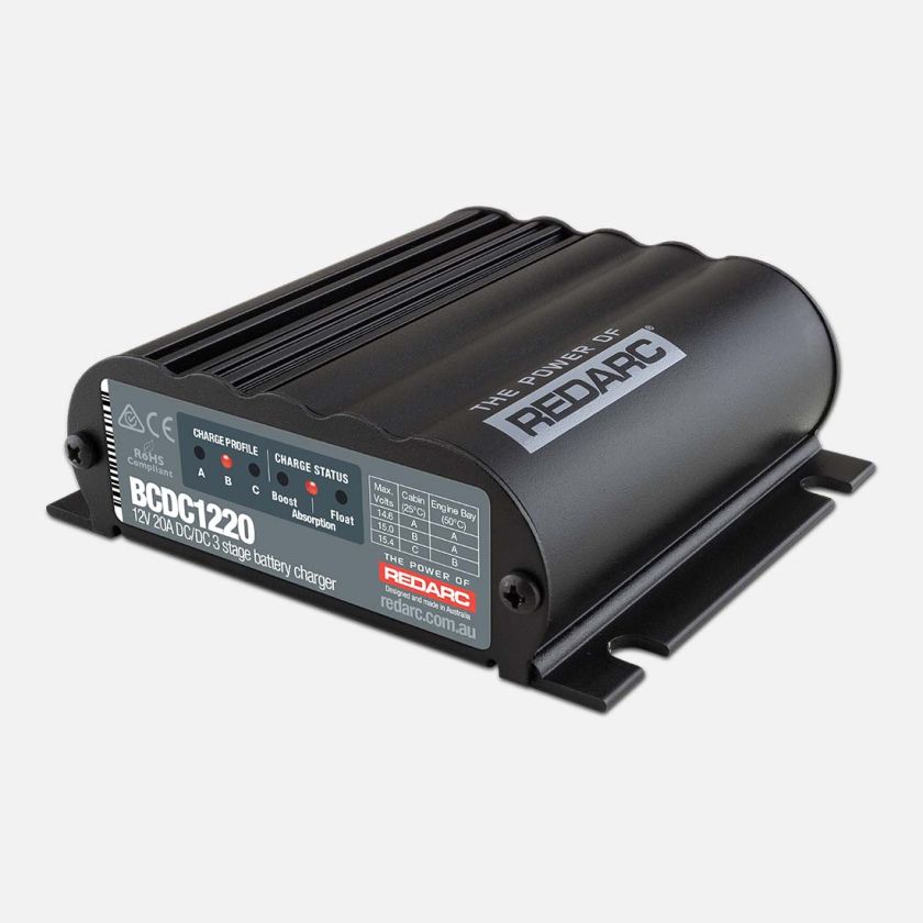 REDARC - 20A In-Vehicle DC Battery Charger (BCDC1220)